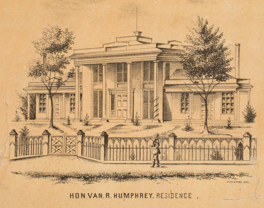 1855 Map of Hudson – Hudson Memory